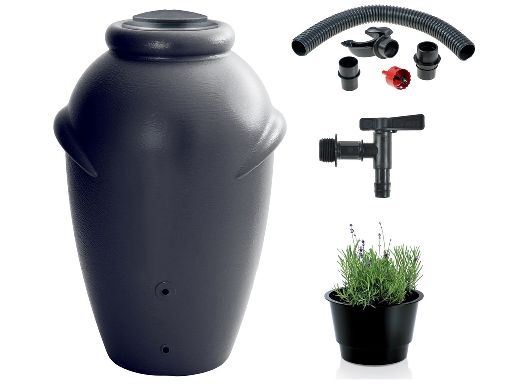 ZBIORNIK na DESZCZÓWKĘ BECZKA WODĘ DESZCZ 360L - 9775570629 - oficjalne ...