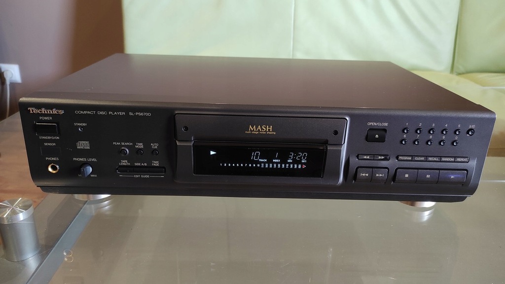Technics SL-PS670D Odtwarzacz CD - 12045455606 - oficjalne archiwum Allegro