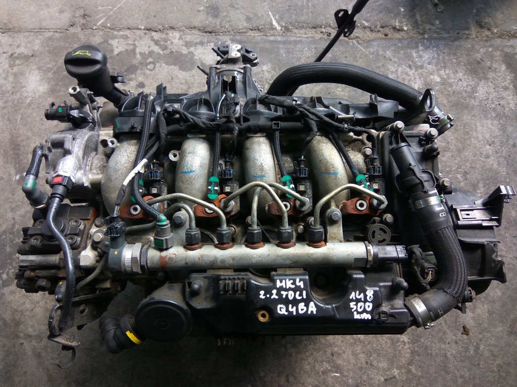 FORD SILNIK 2.2 TDCI MONDEO MK4 S-MAX Q4BA 148.500 - 8263659634 - oficjalne archiwum Allegro