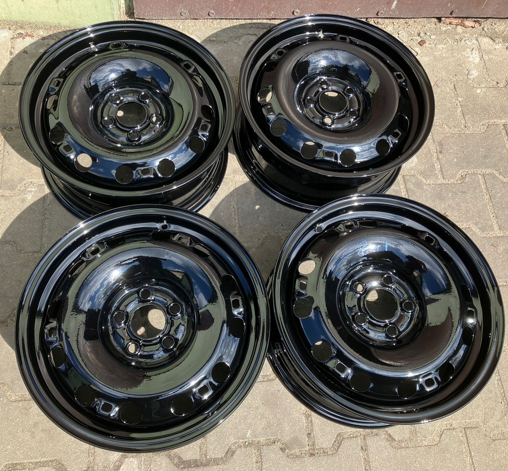 FELGI STALOWE 15 SKODA FABIA III OCTAVIA I RAPID - 13538869680 ...