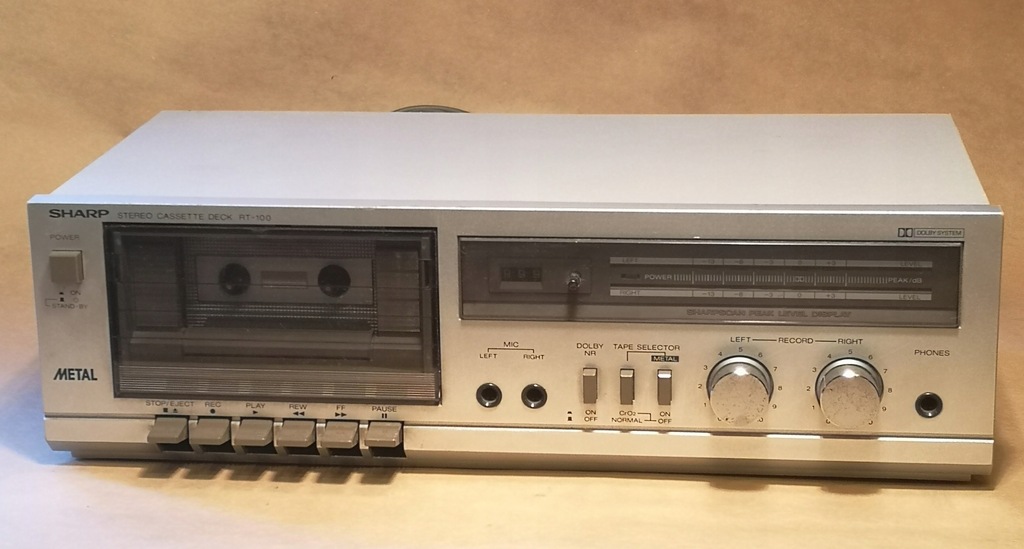 Magnetofon kasetowy Sharp RT-10 srebrny - 13553524407 - oficjalne ...