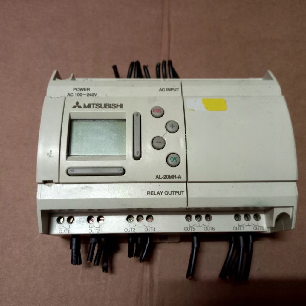 STEROWNIK PLC MITSUBISHI AL-20MR-A - 12444417178 - oficjalne archiwum ...