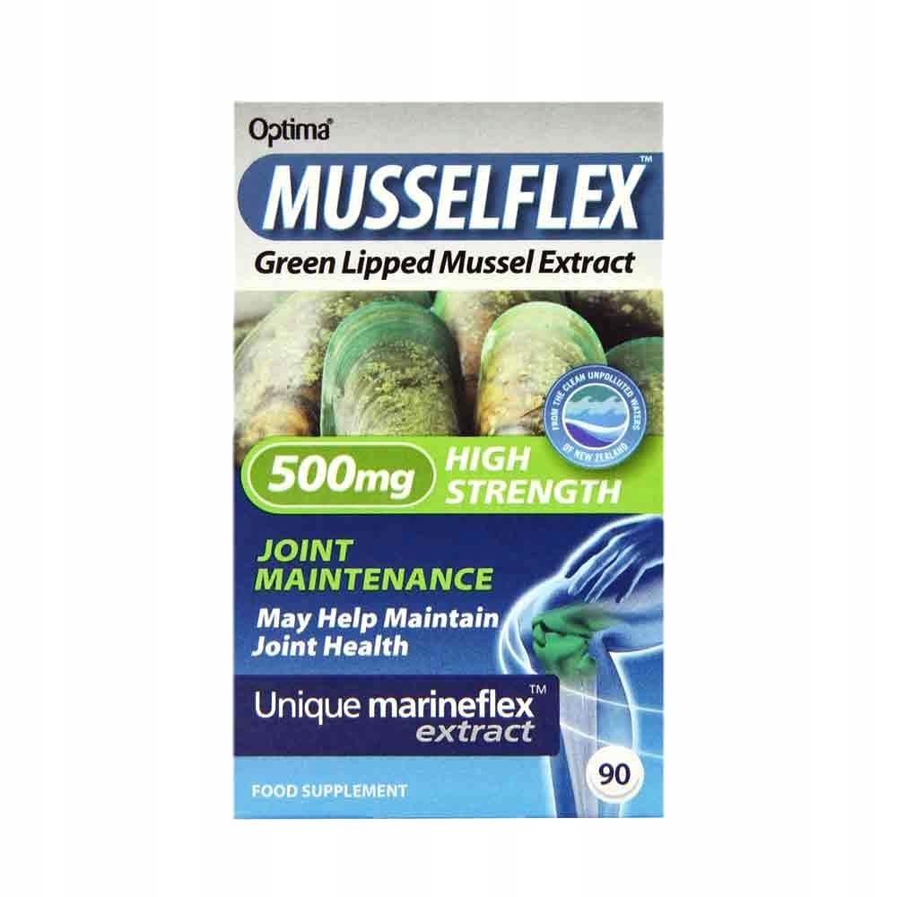 Musselex 90 tabletek 500mg Optima Musselflex - 12917224933 - oficjalne ...