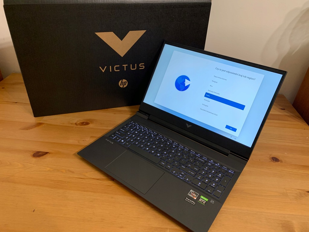 HP Victus 16 R5-5600H 8GB 512GB RTX3050Ti 144hz - 12471182390 ...