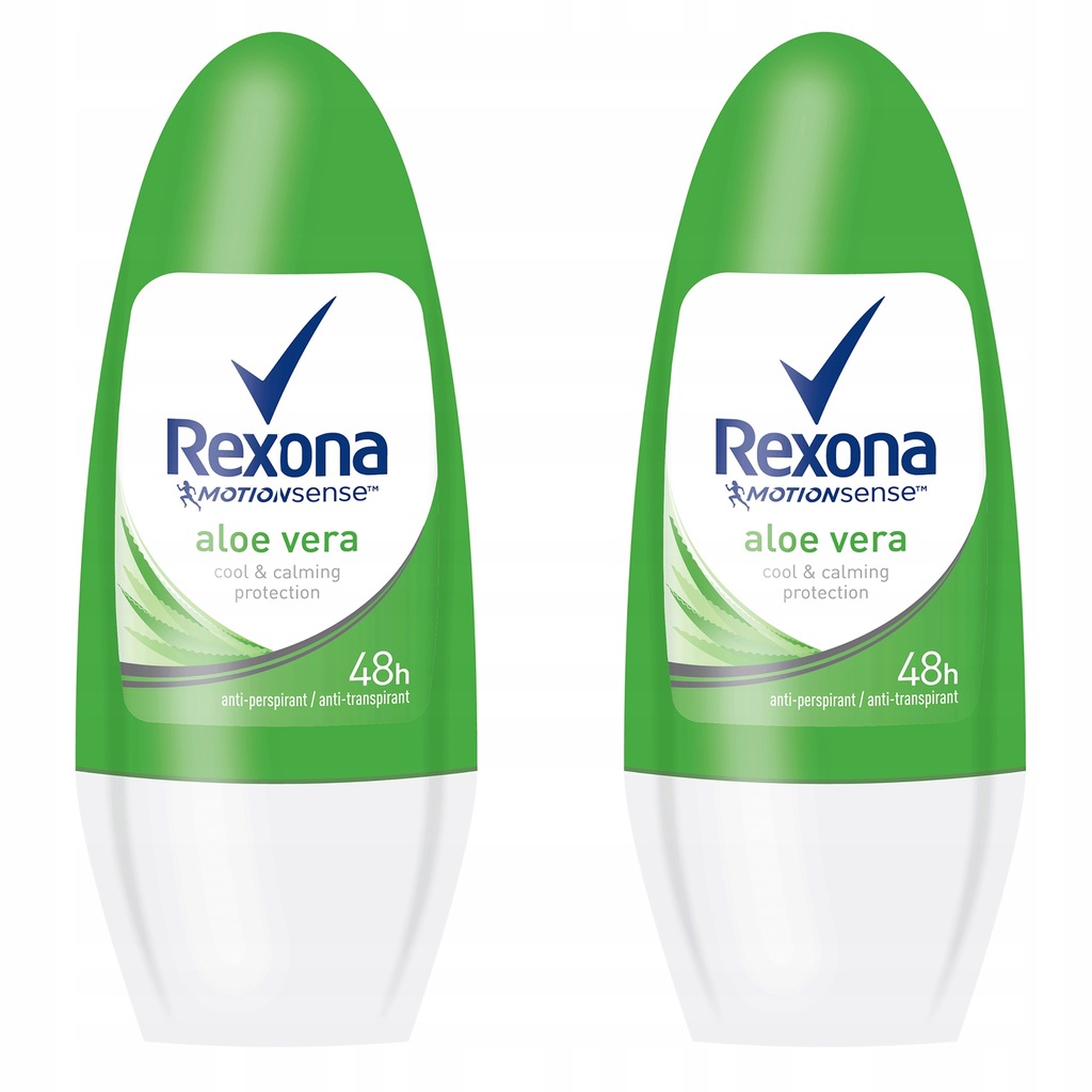 REXONA Aloe Vera antyperspirant dla kobiet 2x50ml - 12635383665 ...