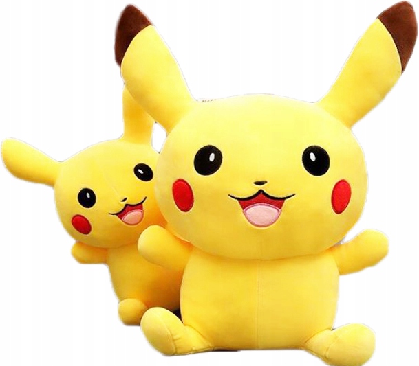 DUŻA MASKOTKA PIKACHU PLUSZAK PIKACZU POKEMON 40cm - 12763115584 ...