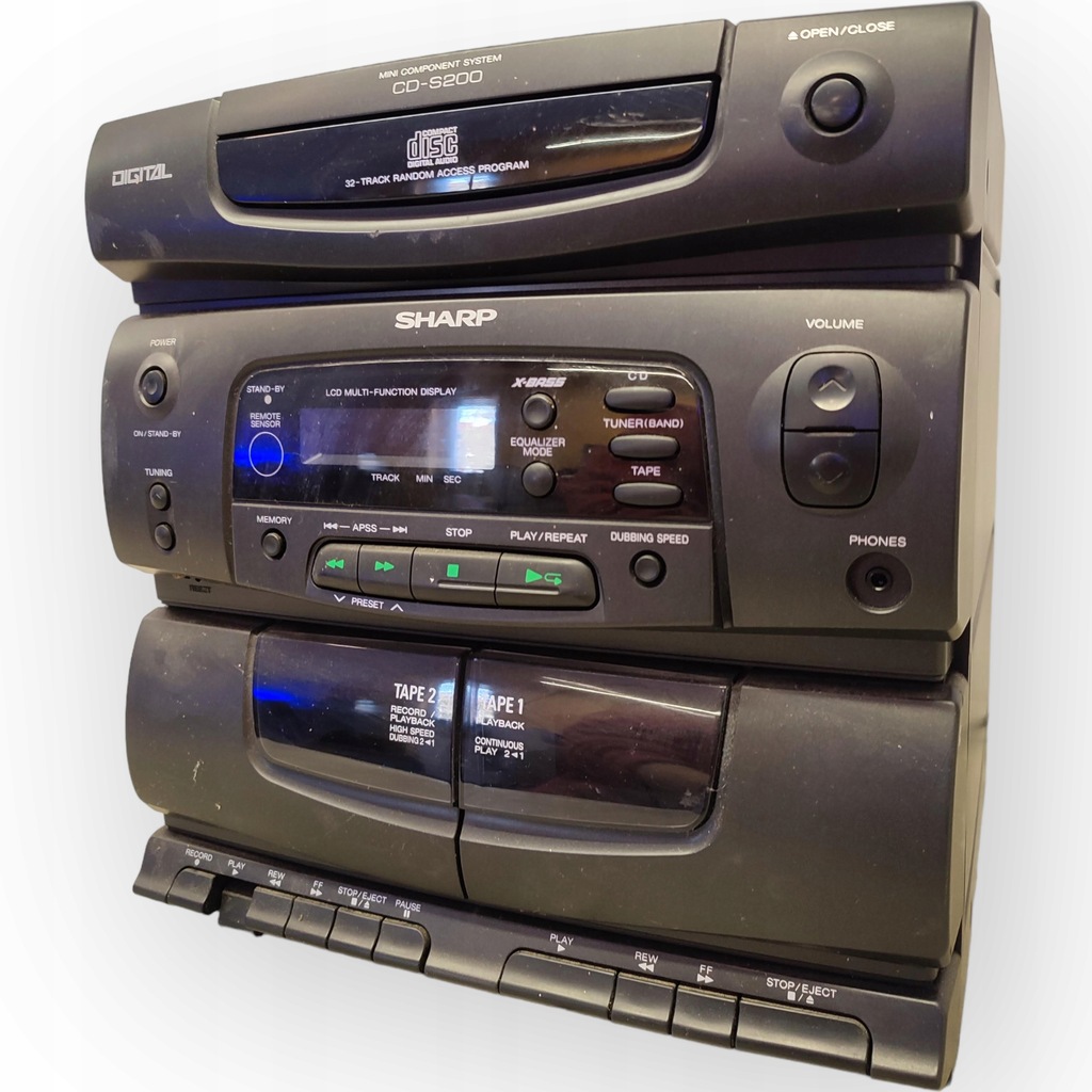 Wieża Sharp CDS 200.Aukcja BCM - 13546469220 - oficjalne archiwum Allegro