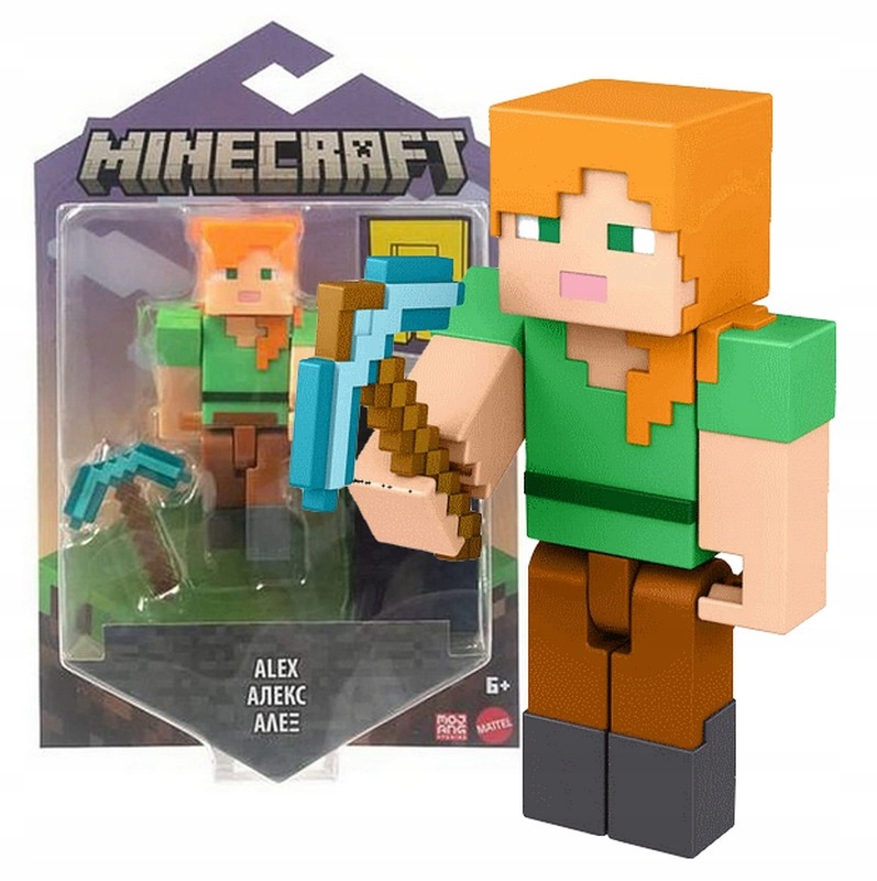 MINECRAFT ALEX figurka z gry HFC34 - 11814755105 - oficjalne archiwum ...