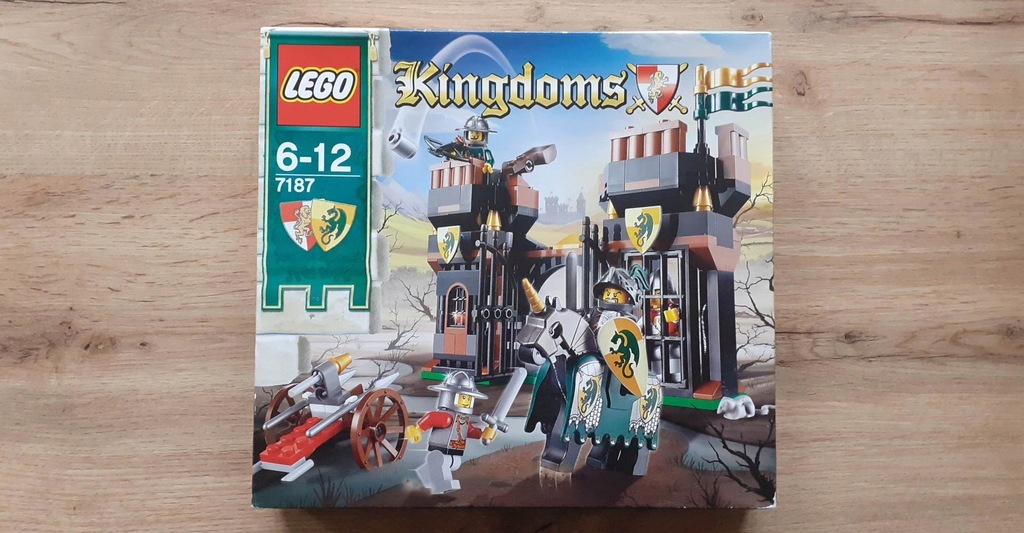LEGO Castle 7187 Escape from Dragon's Prison Nowe - 13056080911 ...
