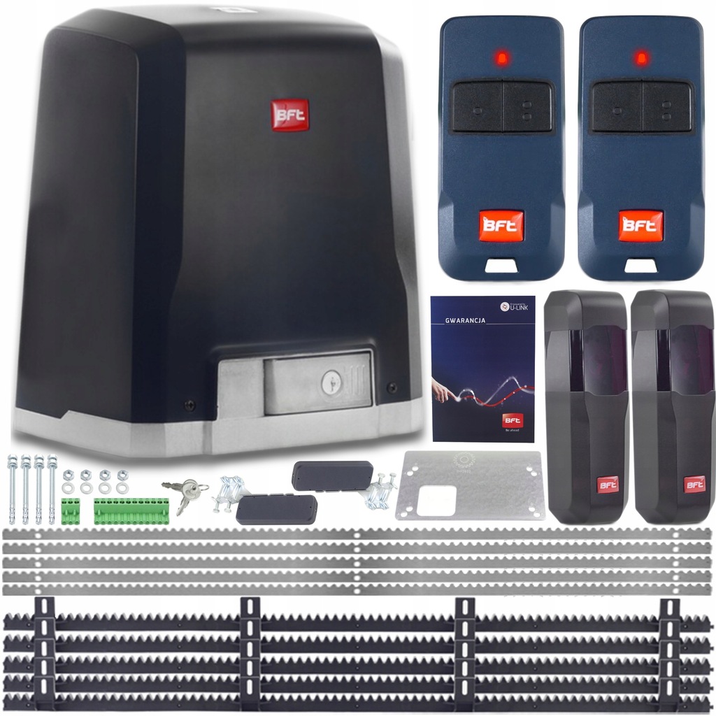 ZESTAW BFT DEIMOS AC KIT A600 M 2x PILOT 5x LISTWA - 9626190249 ...