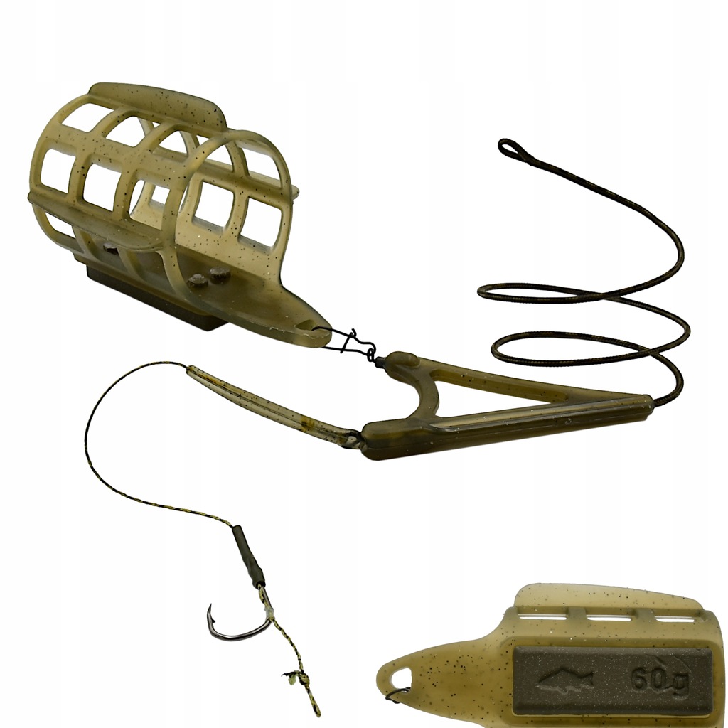 System Karp Feeder BIG CAGE Uzbrojony Zestaw 60g - 16479737267 ...