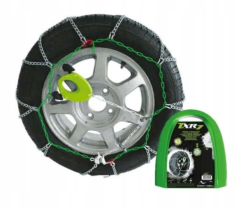 ŁAŃCUCHY ŚNIEGOWE KN130 NA KOŁA Green Valley 7mm R15 R16 R17 R18 R19 R20 - 17010434394 ...