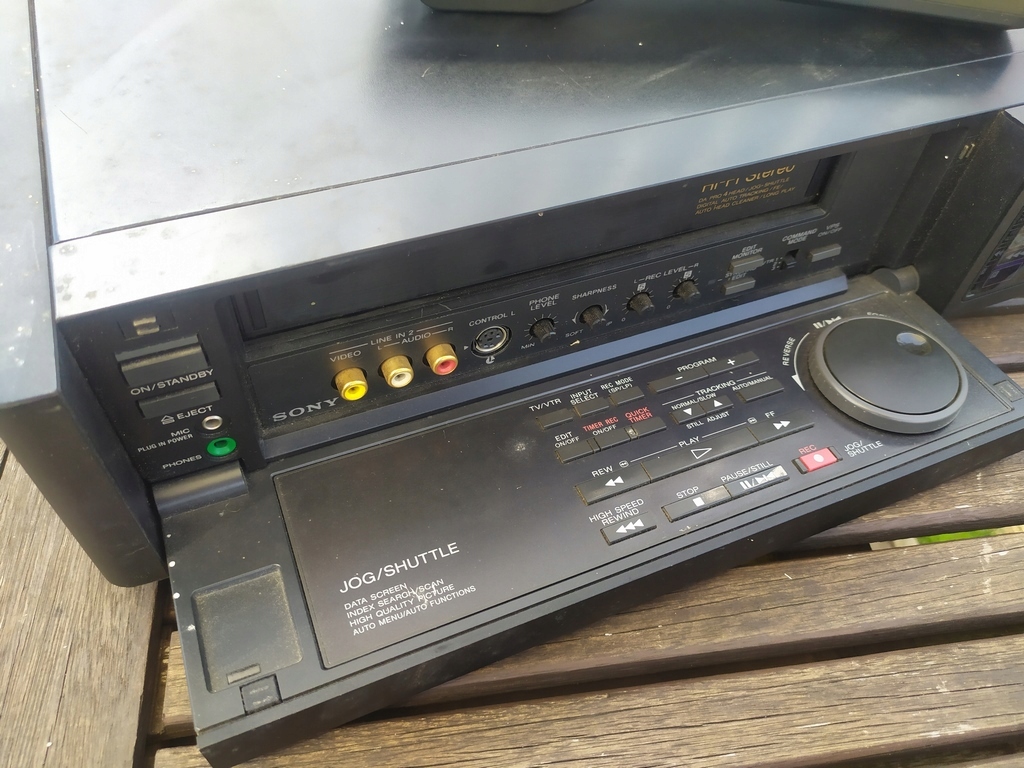 Sony SLV-815 magnetowid vhs video + pilot HiFi - 12877102780 - oficjalne archiwum Allegro