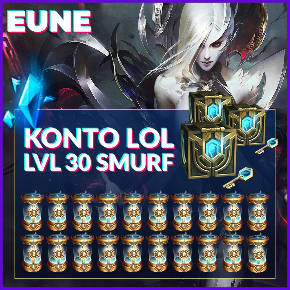 League of Legends EUNE LoL Smurf Konto 20+ Kapsuł - 9972617541 ...