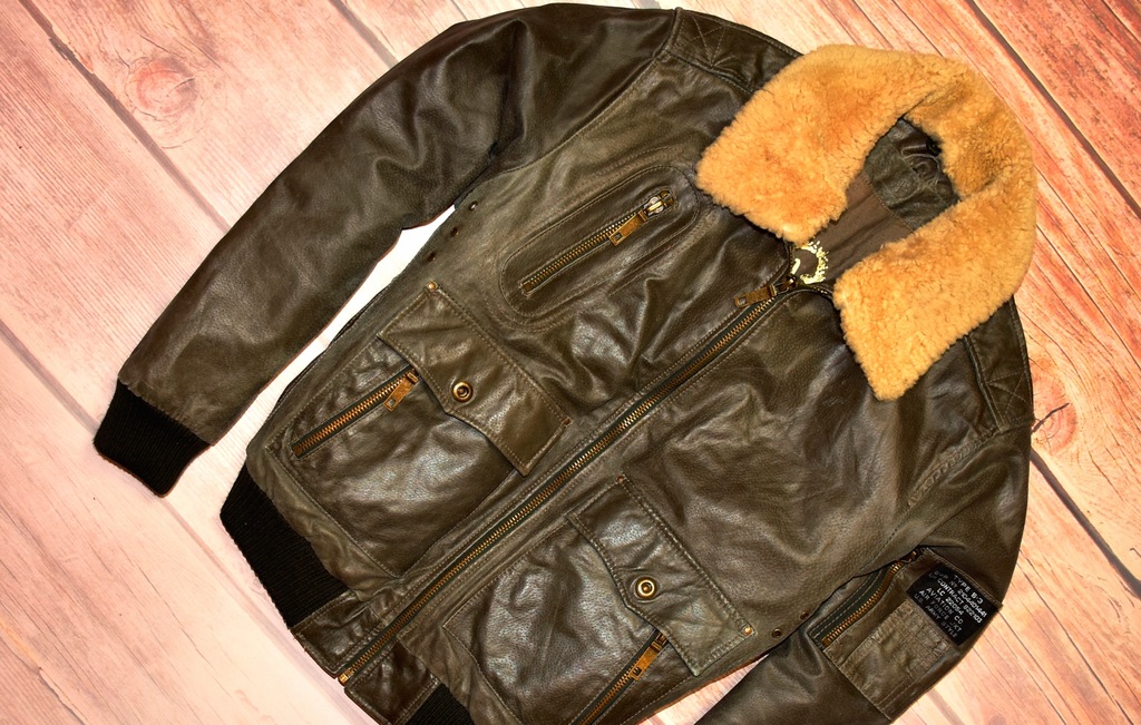 UP GRADE _ TYPE B-3 _ SKÓRZANA KURTKA PILOTKA _ 50 - 13110441271 ...