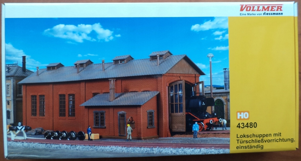 HO Lokomotywownia jednostanowiskowa VOLLMER 43480 - 10911899965 ...