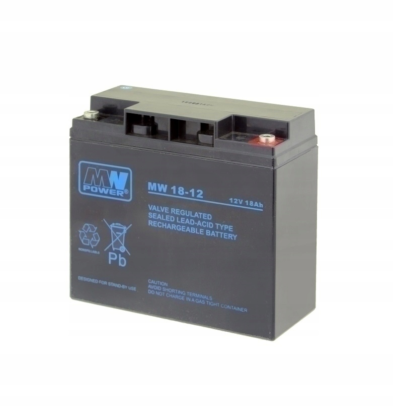 Akumulator 12V 18Ah MWL POWER Pb żelówka UPS - 8924059939 - oficjalne archiwum Allegro