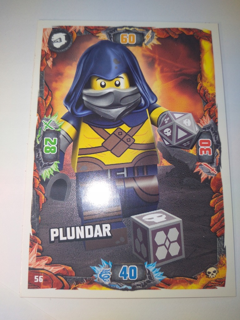 Karta LEGO NINJAGO Wyspa nr 56 Plundar - 11731913094 - oficjalne ...