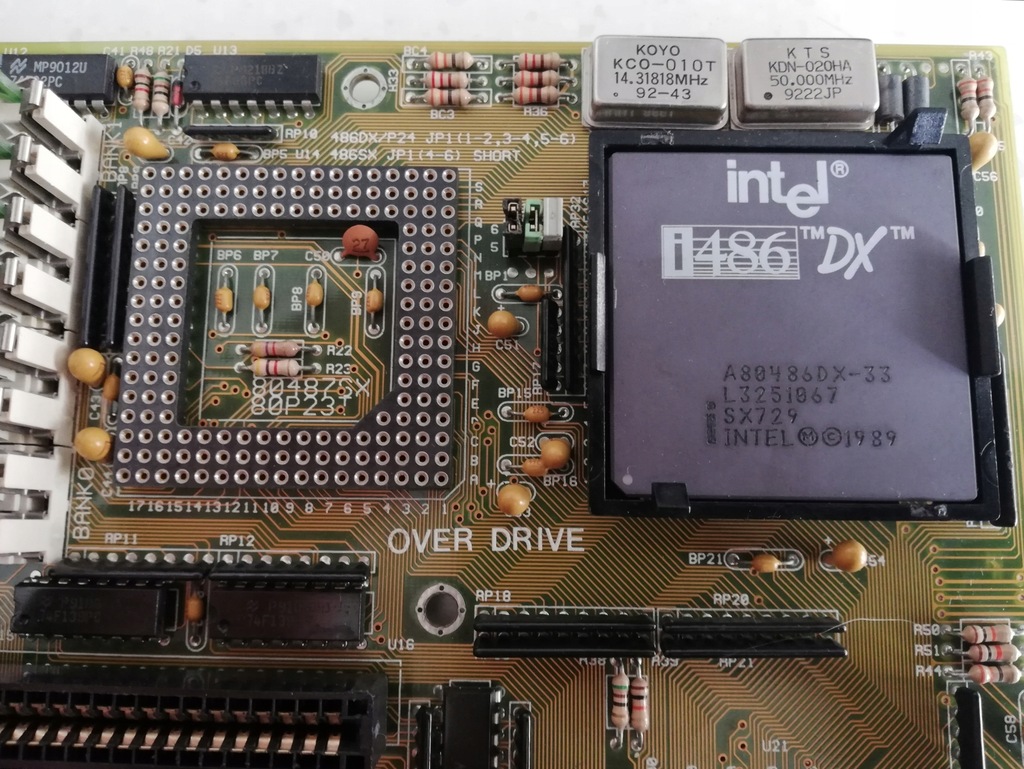 Płyta główna + proc. 486Dx-33 i 8Mb Ram - 8501695310 - oficjalne ...