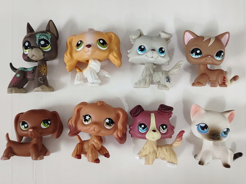 LPS Littlest Pet Shop koty&pies 8pcs #67 - 15874792460 - oficjalne ...