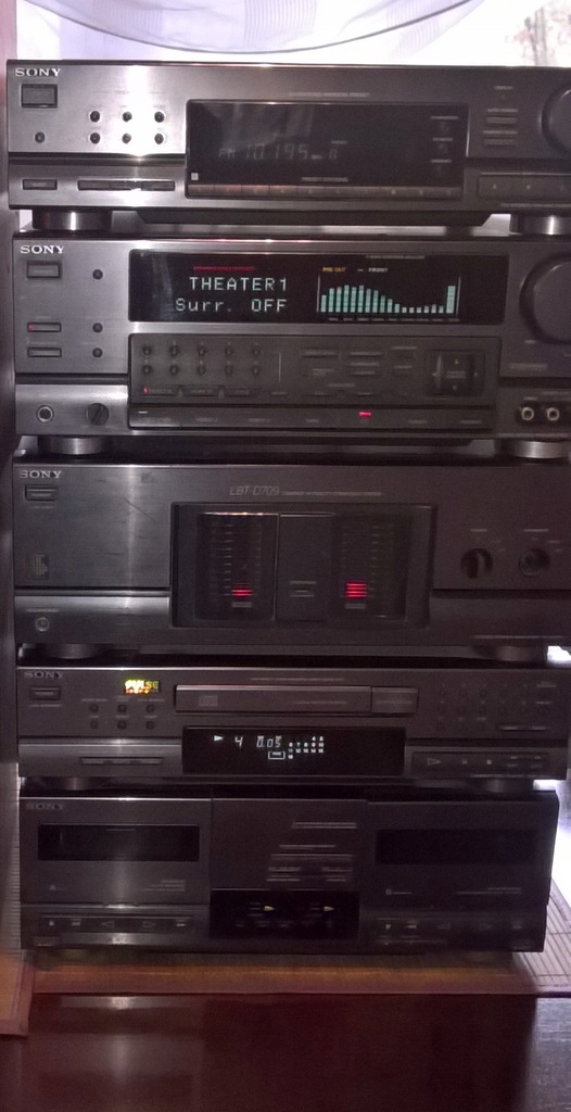 Wieza Sony LBT-D 709 - 7737528522 - oficjalne archiwum Allegro