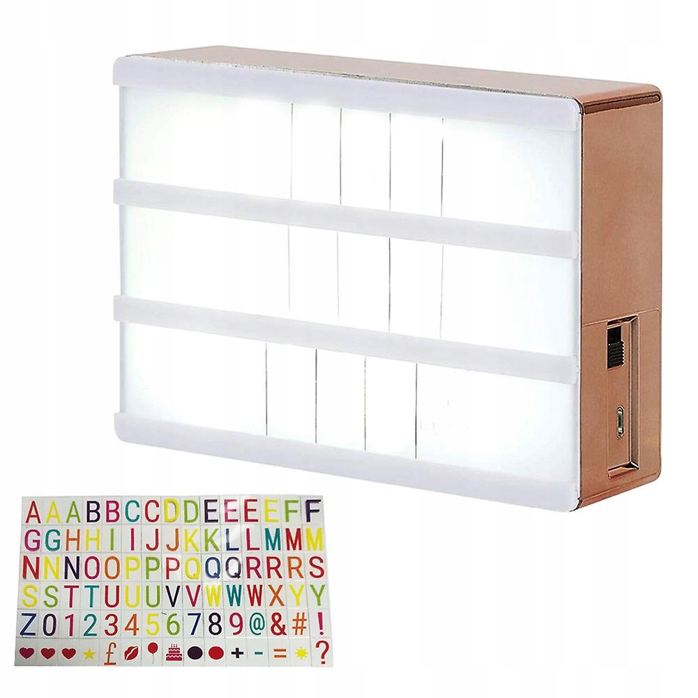 Mini Magnetic Lightbox With Letters Numbers - 12659811098 - oficjalne ...