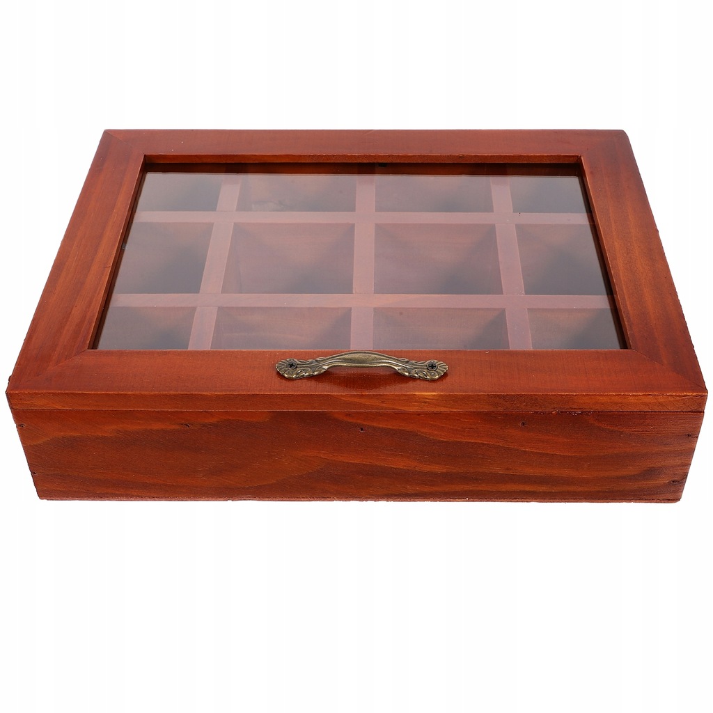Tea Packaging Box Wooden Drawer Tea Organizer for - 14907097982 ...