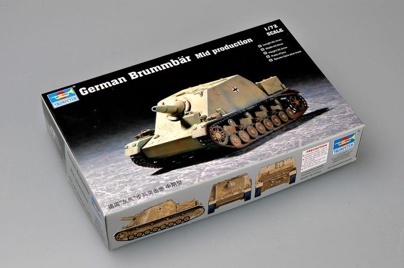 TRUMPETER 07211 1:72 German Brummbär Mid Productio - 12449183437 ...