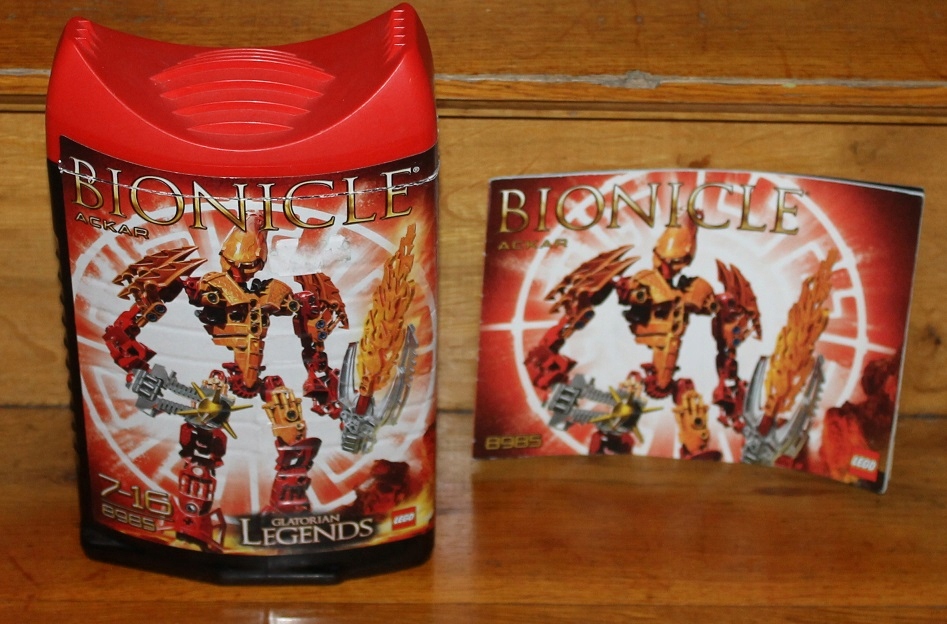 Lego Bionicle 8985 Ackar super stan komplet pudełk - 11702041909 ...