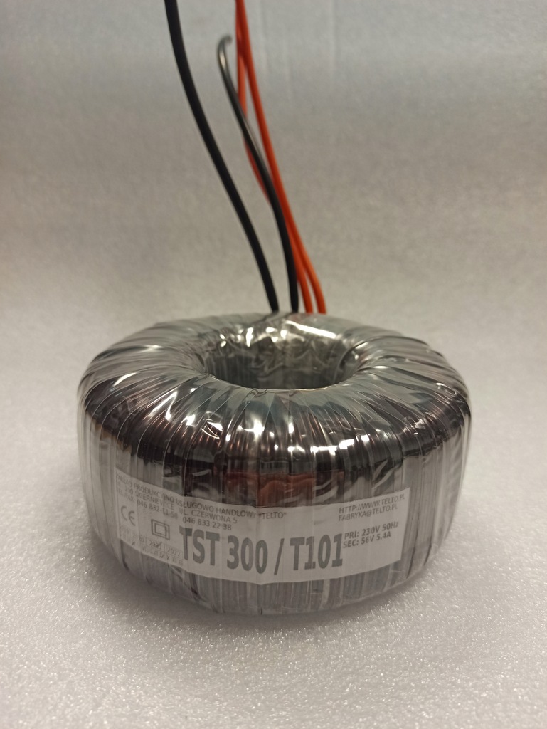 Transformator sieciowy TST 300/T101 230/56V 5,4A - 11149475957 - oficjalne archiwum Allegro