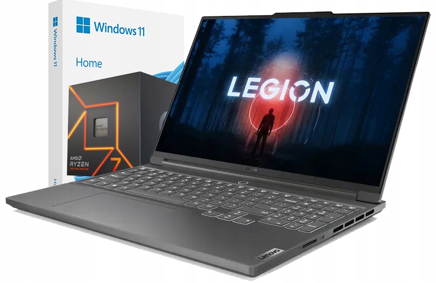Laptop Gamingowy Lenovo Legion 7 Slim Ryzen 7 7Gen 32GB 1TB SSD RTX4060 ...