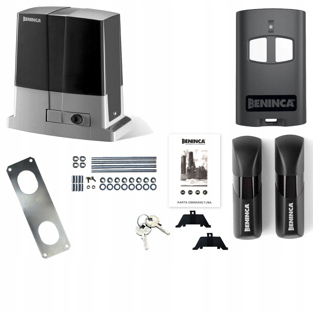 BENINCA BULL8 OIL zestaw do bramy 800kg NAJTANIEJ! - 12436504464 - oficjalne archiwum Allegro