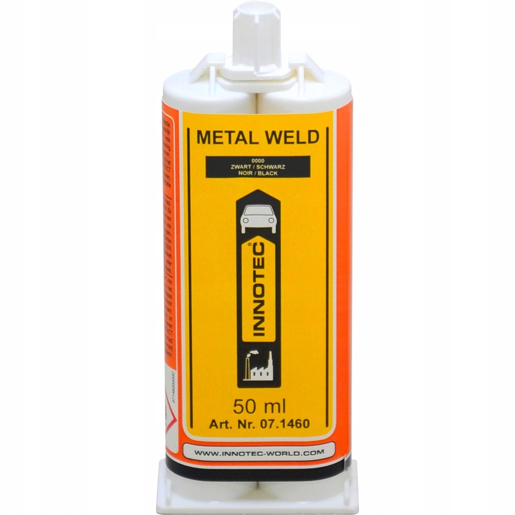 Klej do metalu blach INNOTEC Metal Weld 2K Czarny - 13231829314 - oficjalne archiwum Allegro
