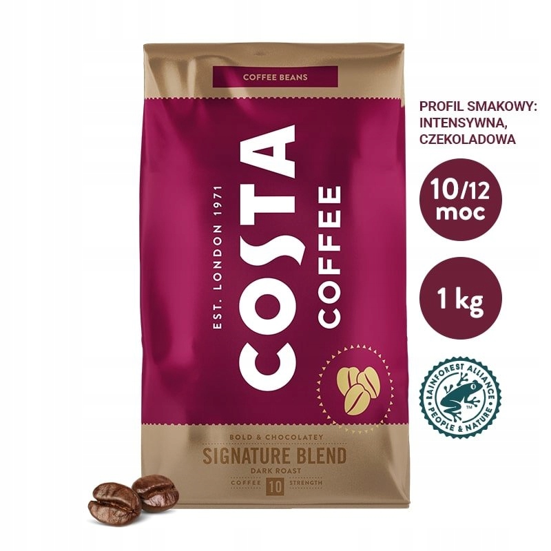 Kawa Ziarnista COSTA COFFEE SIGNATURE BLEND 1kg - 11382645586 ...