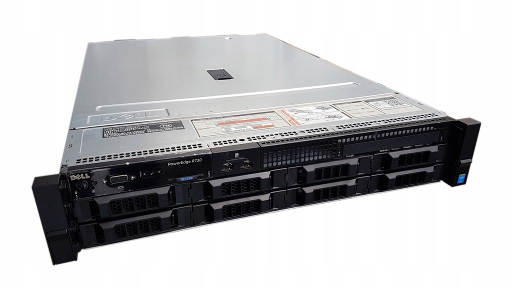 Dell r730 2x E5-2630 v3 64GB DDR4 8 x 3,5 GW/FV - 8505020255 - oficjalne archiwum Allegro