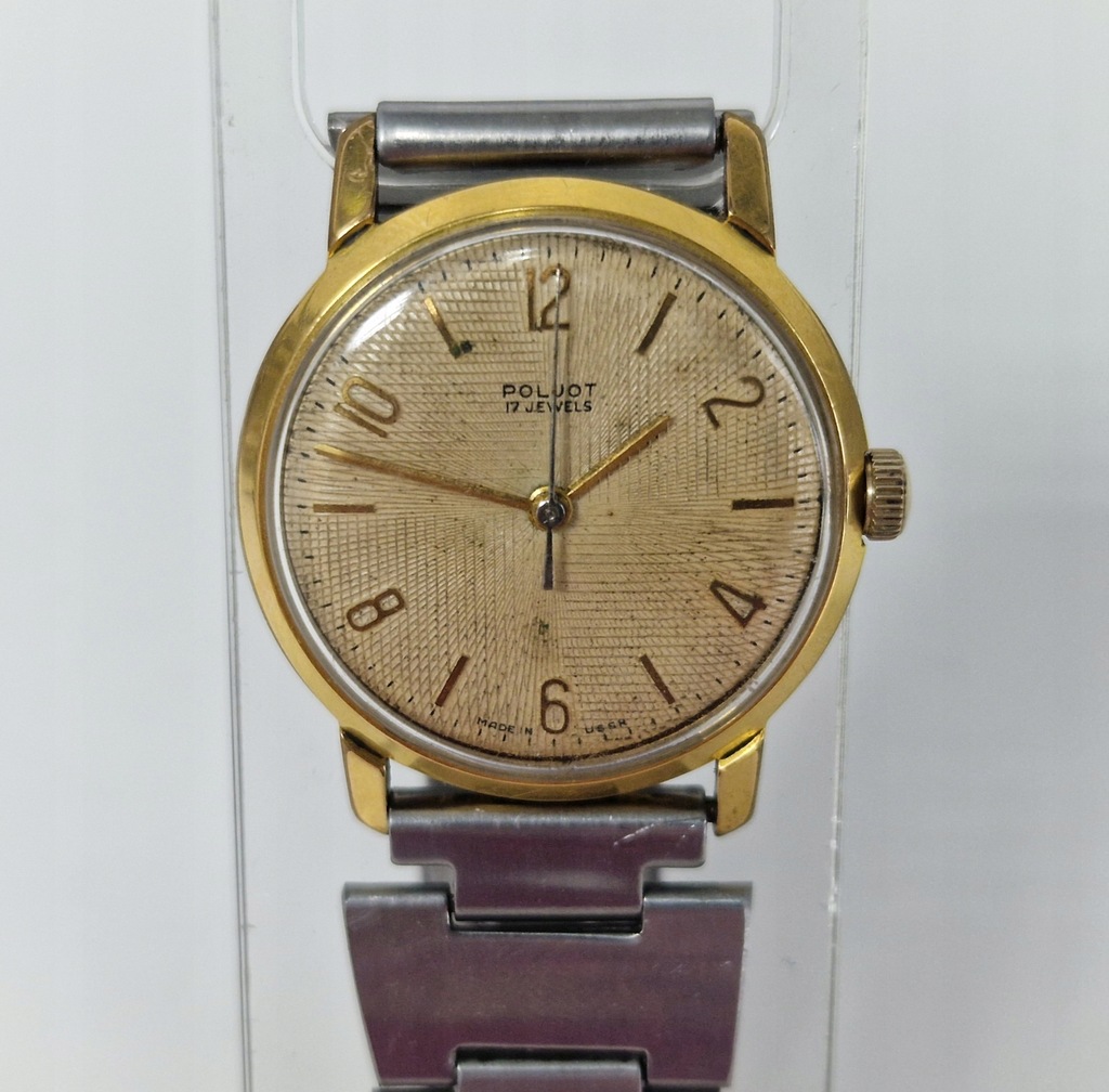 POLJOT 17 JEWELS POZLACANY MADE IN USSR AU20 - 14289472084 - oficjalne archiwum Allegro