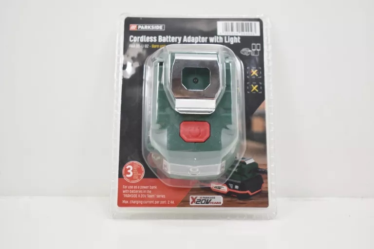 PARKSIDE ŁADOWARKA USB ADAPTER DO AKUMULATORÓW PA - 12237508906 ...