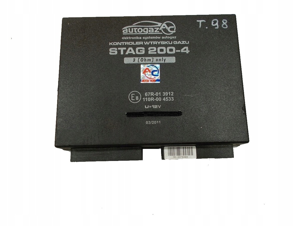 STEROWNIK GAZU KOMPUTER SEKWENCJI STAG 200-4 200 - 13153489676 ...