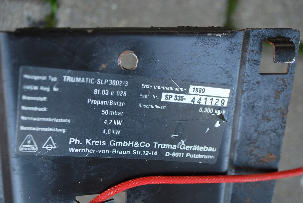 PIEC/OGRZEWANIE GAZOWE TRUMA TRUMATIC SL3002 - 9666007048 - oficjalne ...