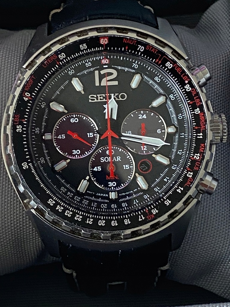 Seiko Pilot Prospex Solar X - 13987713506 - oficjalne archiwum Allegro