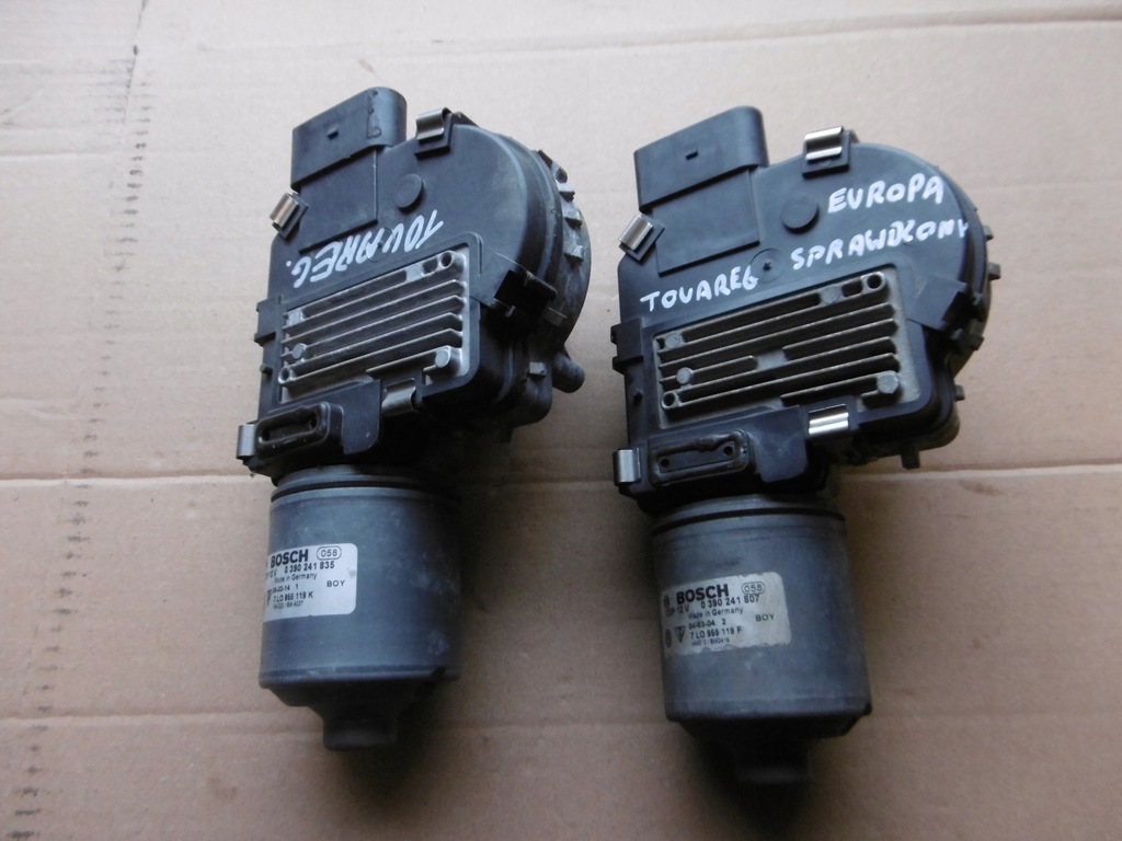 TOUAREG 7L SILNICZEK WYCIERACZEK PRZÓD 7L0955119F - 8253848011 ...