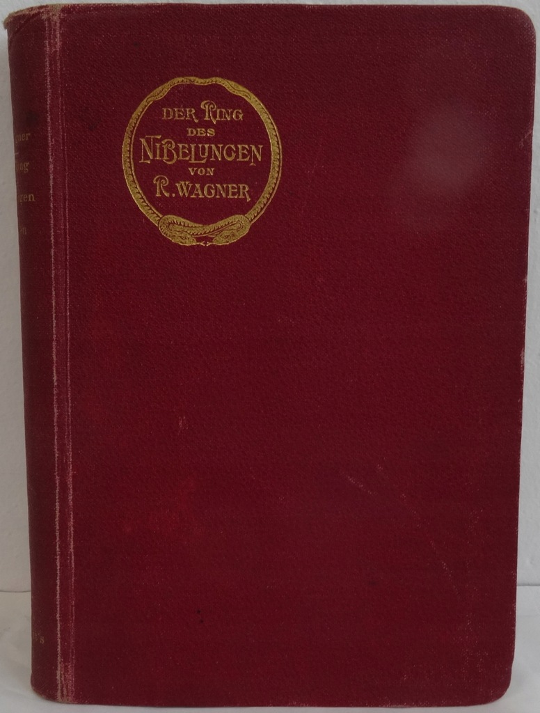 Wagner Pierścień Nibelunga libretto fragm nut 1908 - 11417821312 ...