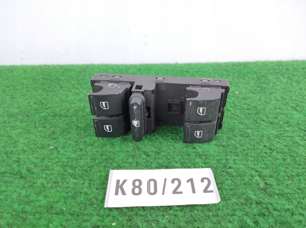 PANEL PRZEŁĄCZNIKI PODNOSZENIA SZYB SKODA FABIA 2 II YETI 5J0959858A ...