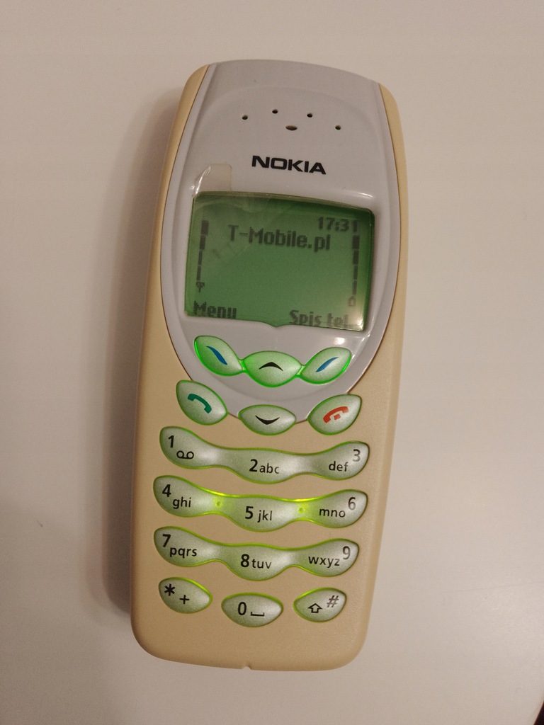 unikat NOKIA 3410 Bez Simlocka / idealny stan 3310 - 14745686770 ...