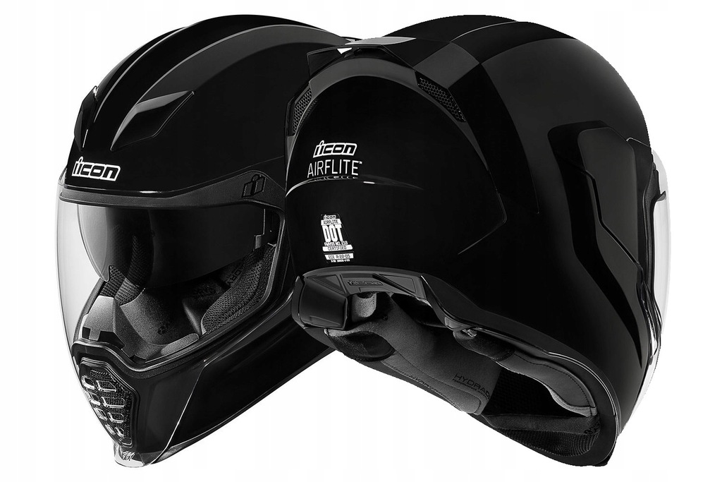 ICON KASK INTEGRALNY AIRFLITE SOLID M - 11254641425 - oficjalne ...