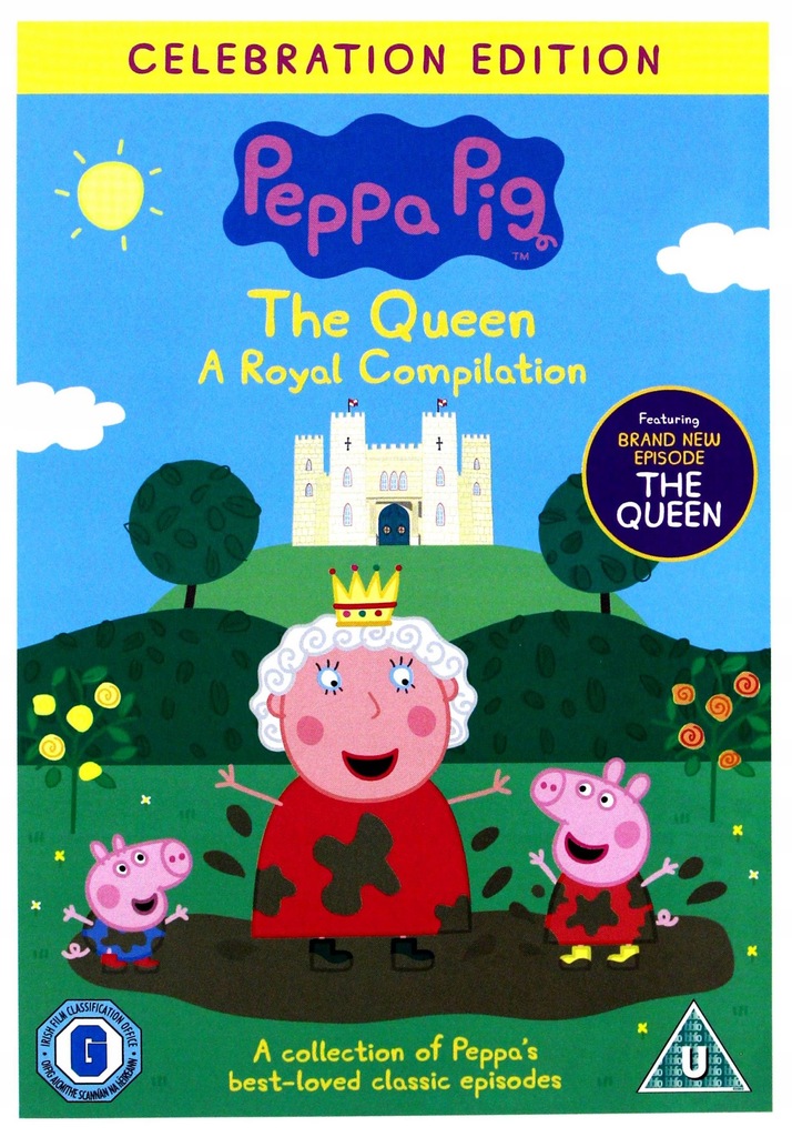 PEPPA PIG THE QUEEN A ROYAL COMPILATION (DVD) - 15215646100 - oficjalne ...
