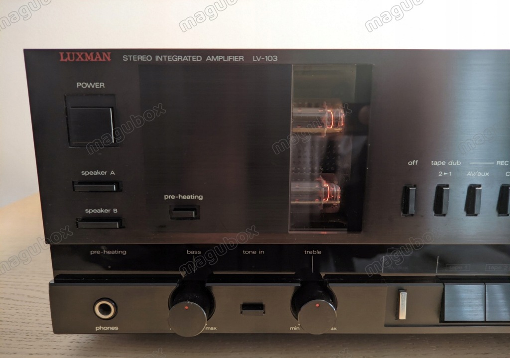 Wzmacniacz Luxman LV-103 - 13341094862 - oficjalne archiwum Allegro