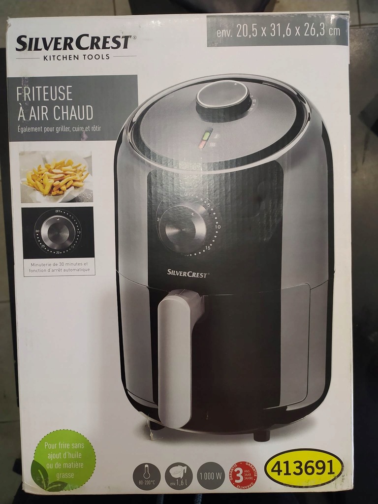 silvercrest frytownica beztłuszczowa SHF1000 A1 - 13390638465 ...