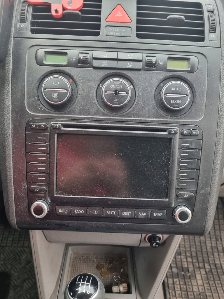 VOLKSWAGEN TOURAN I 03-10 RADIO RADIOODBIORNIK EU - 12837739675 - oficjalne archiwum Allegro
