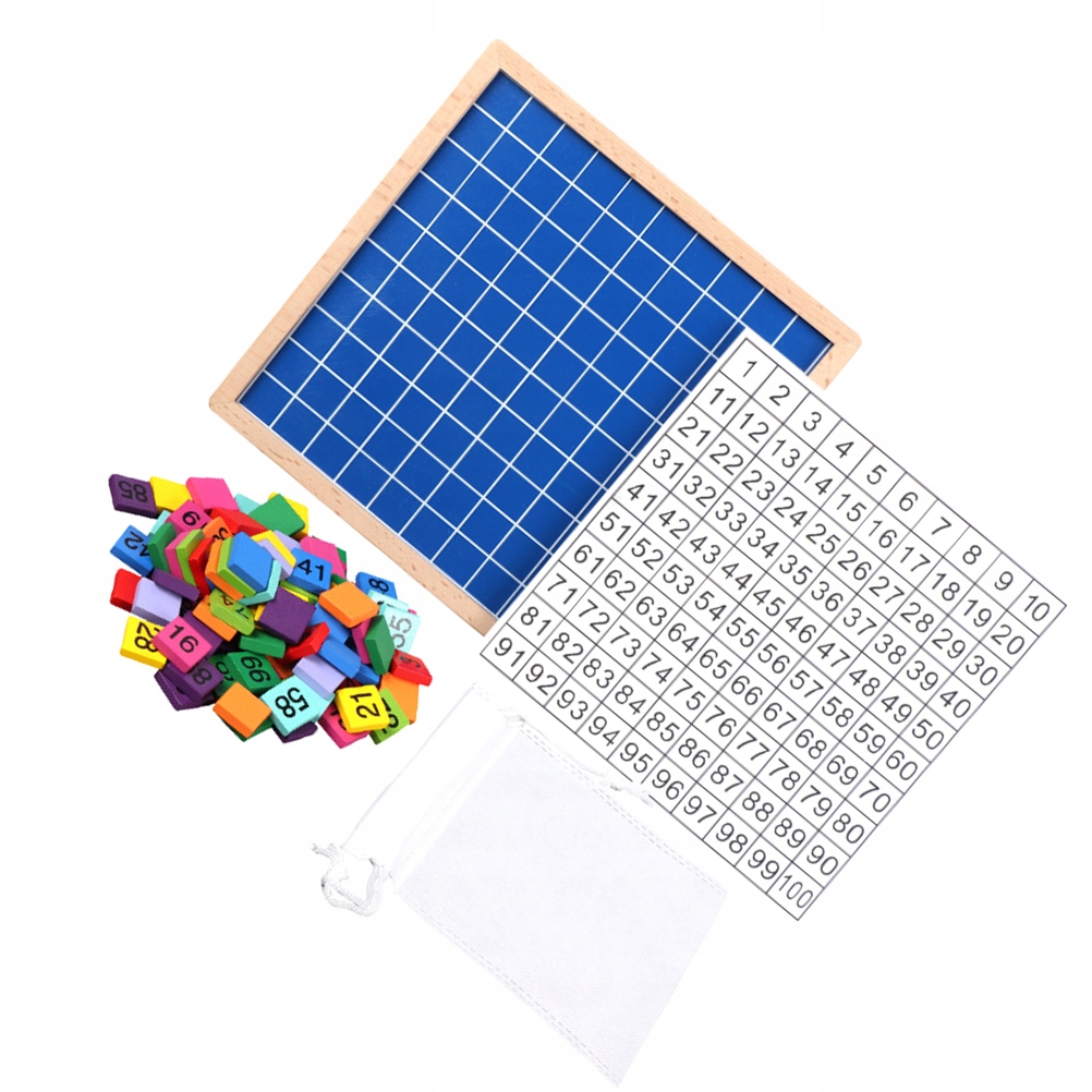 Paired Digital Board Hundred Montessori - 14124680425 - oficjalne ...